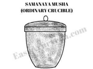 Moosha (Musha): Crucibles Used in Rasashastra