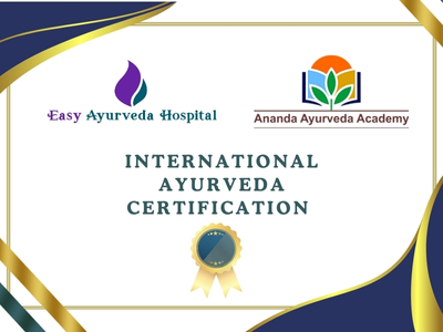 Opportunity for International Certification From USA: Easy Ayurveda