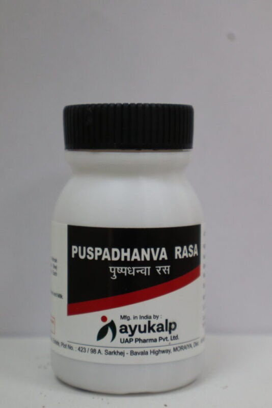 Buy Ayukalp Puspadhanva Rasa (40 Tablets)